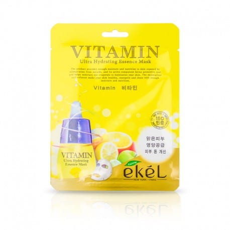 Ekel intensīvi atjaunojoša auduma maska ar E vitamīnu